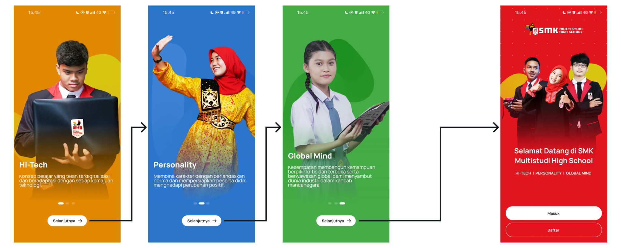 Cara Sign Up Atau Registrasi Aplikasi SMK MHS Batam