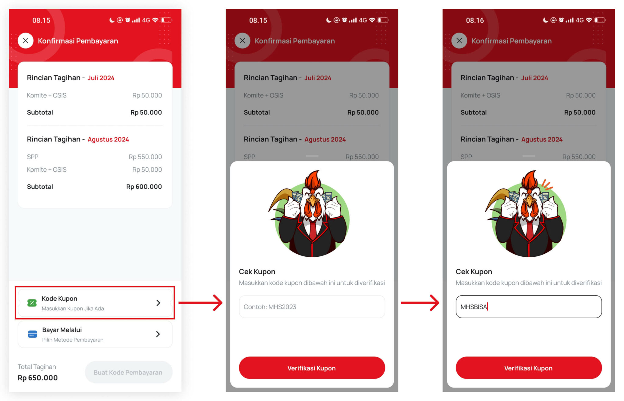 Cara Pembayaran SPP Sekolah Di Aplikasi SMK MHS Batam - SMK BATAM MHS ...