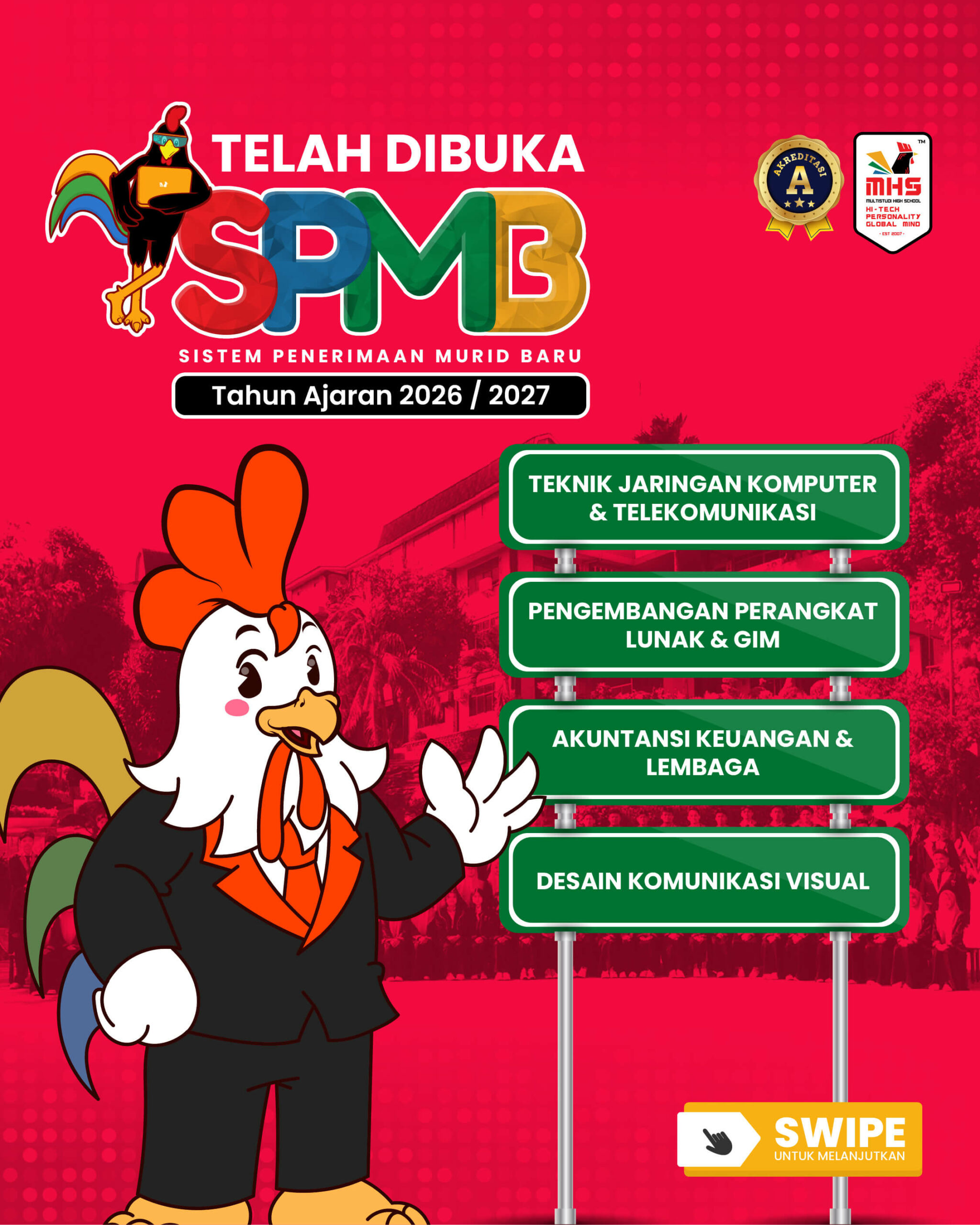 SPMB 2026/2027 SMK MHS Batam Telah Dibuka - SMK BATAM MHS | MULTISTUDI ...